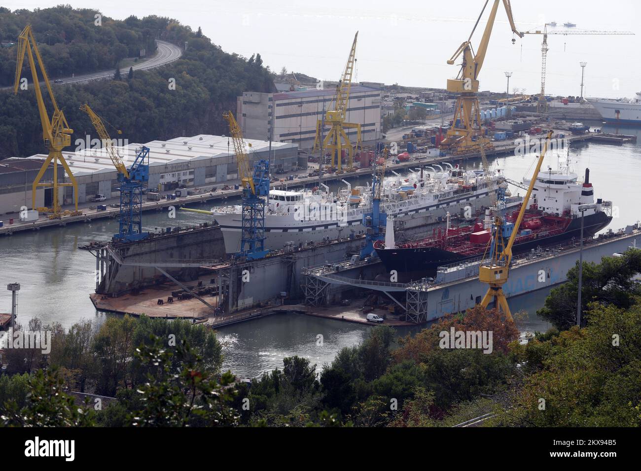 04.11.2018., Rijeka - The sailing boat built in Brodosplit shipyard in ...