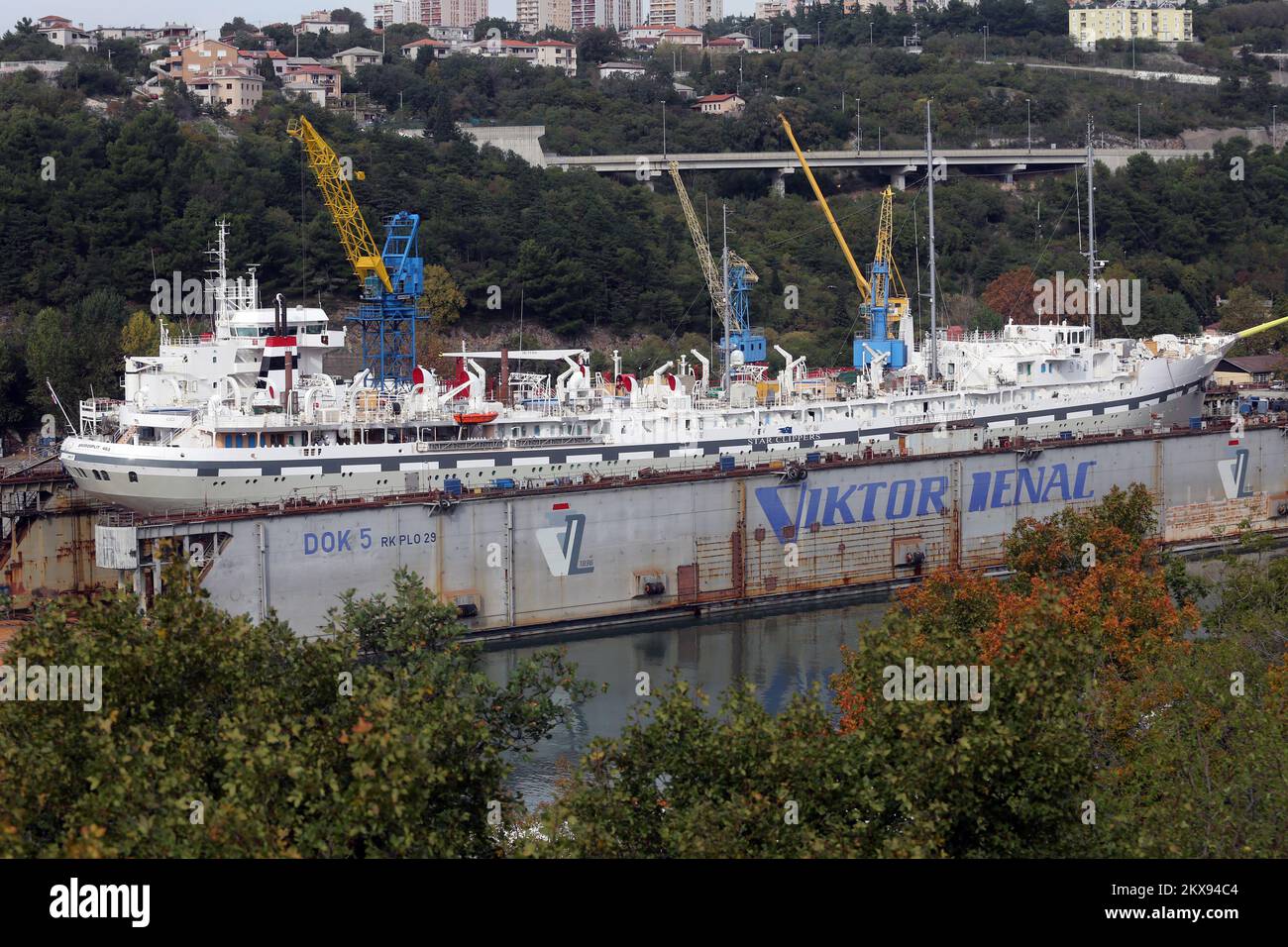 04.11.2018., Rijeka - The sailing boat built in Brodosplit shipyard in ...