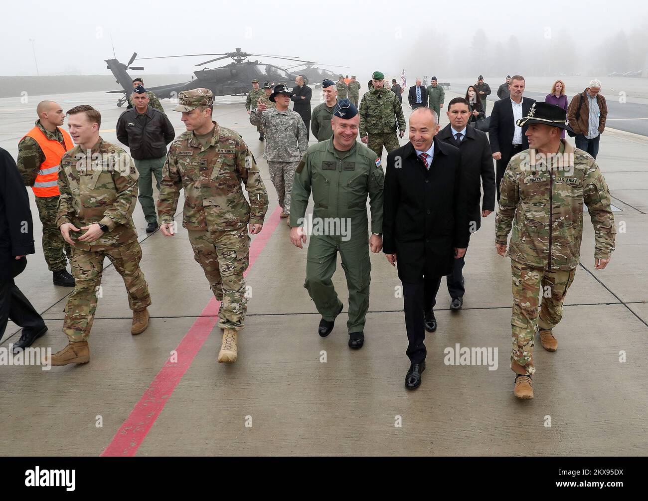 07.11.2018., Velika Gorica,Croatia - In the 91st Air Base of HRZ at ...