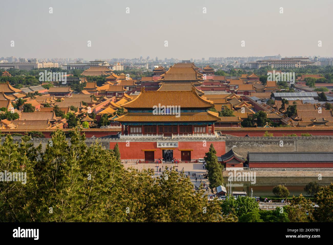 The Forbidden City. Beijing China. History of civilization Stock Photo ...