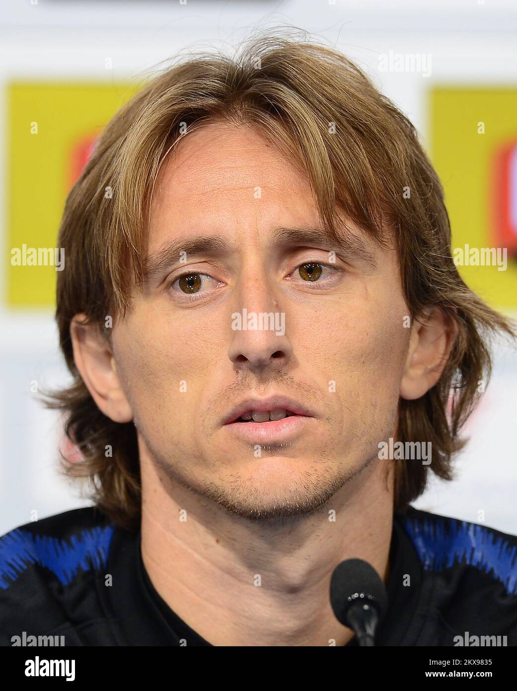 14.11.2018., Zagreb, Croatia - Press conference Croatian football team ...