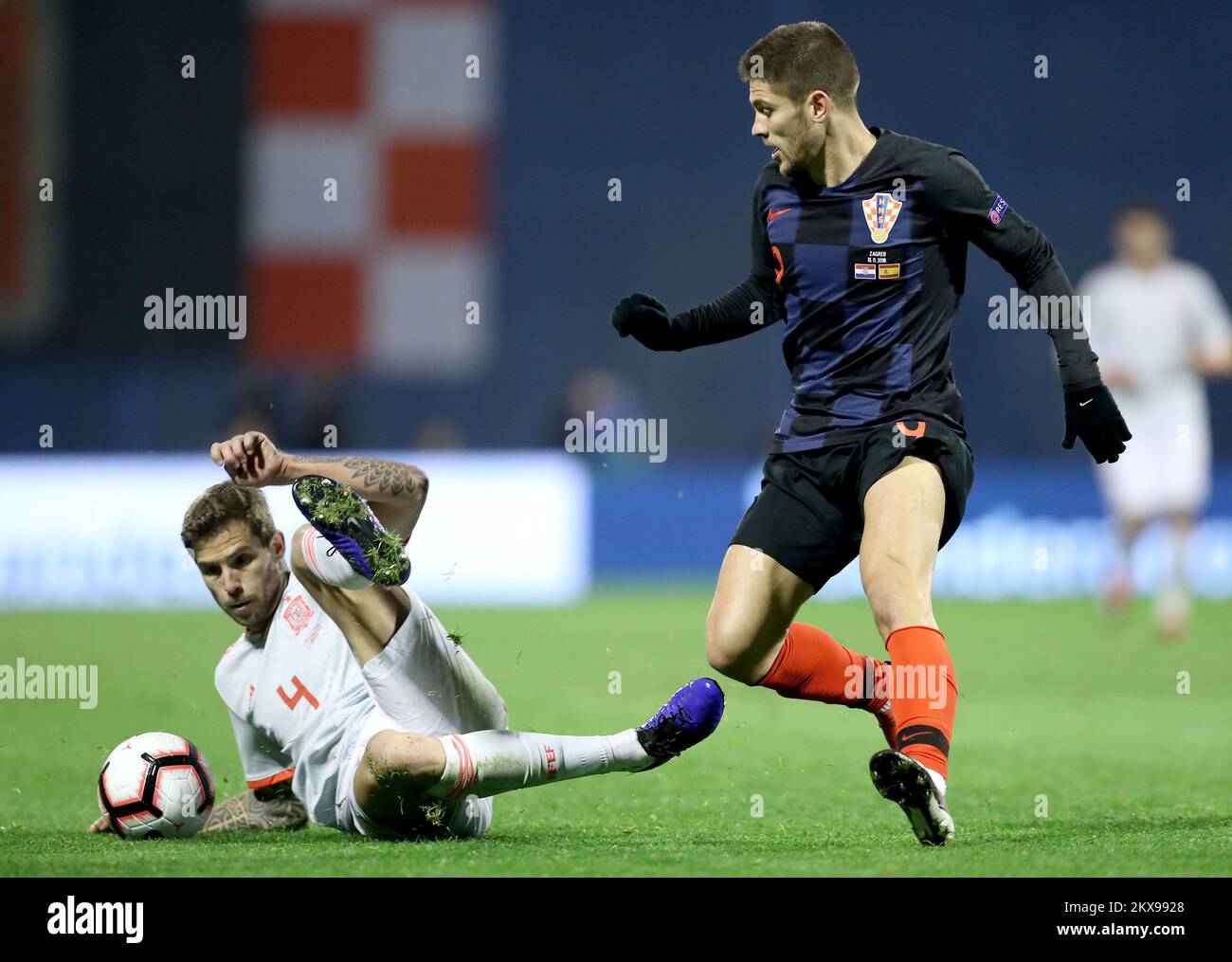 15.11.2018., stadium Maksimir, Zagreb, Croatia - UEFA Nations League A ...