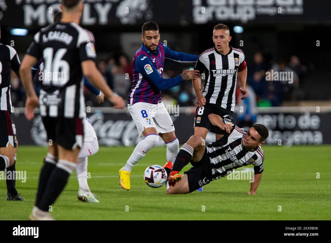 Sangalli, Matheus, Pablo De Blasis, FC Cartagena vs SD Eibar, liga ...