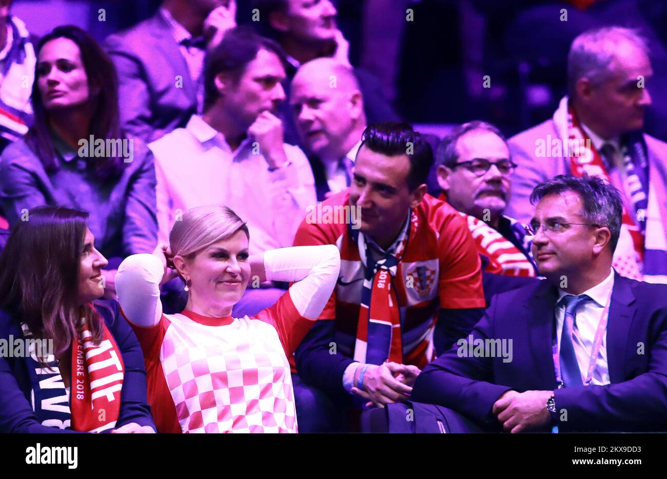 23.11.2018., Lille, Francuska - Davis Cup Final between France and ...