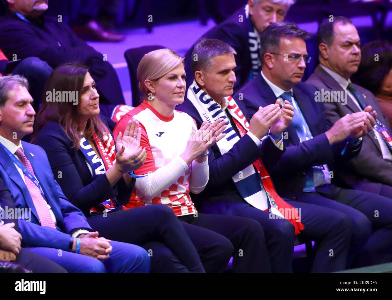 23.11.2018., Lille, Francuska - Davis Cup Final between France and ...
