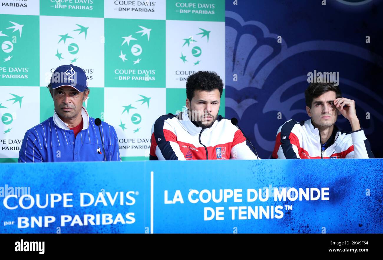 25.11.2018., Lille, France - Pierre-Mauroy stadium, the final of Davis ...