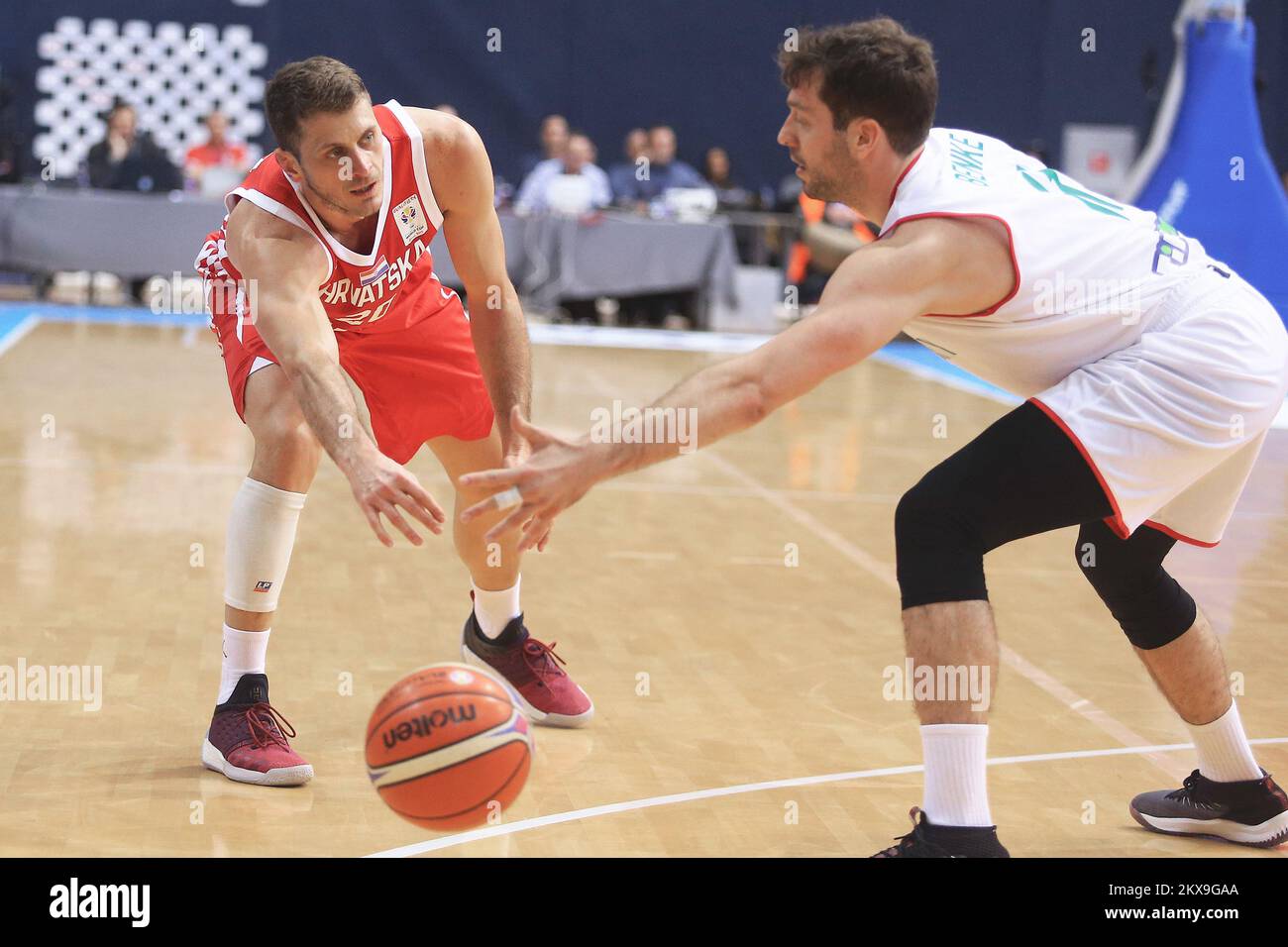 29.11.2018., Osijek, Croatia - FIBA World Cup Qualifiers match between ...