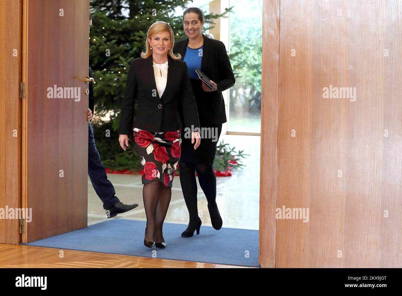03.12.2018., Zagreb -The President of the Republic of Croatia Kolinda ...
