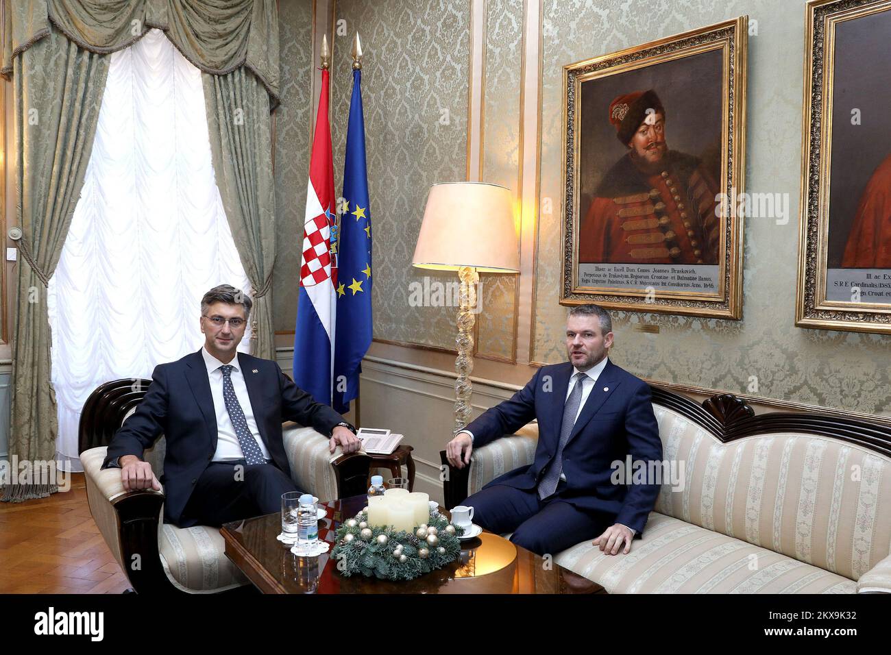04.12.2018., Zagreb,Croatia - Croatian Prime Minister Andrej Plenkovic ...