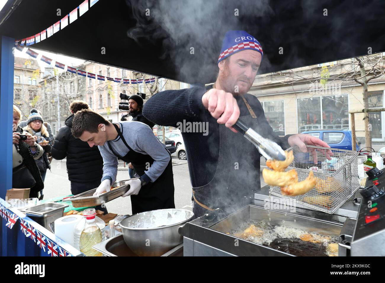 05.12.2018., Zagreb - British culinary and television star chef Jack ...