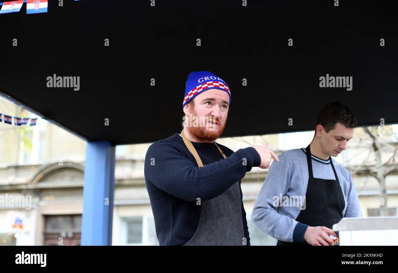 05.12.2018., Zagreb - British culinary and television star chef Jack ...