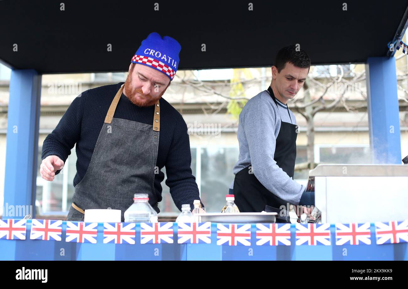 05.12.2018., Zagreb - British culinary and television star chef Jack ...