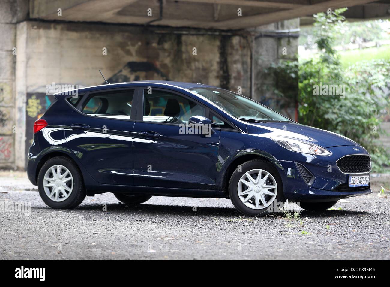 13.07.2018., Zagreb - Osobni automobil Ford Fiesta. Photo: Robert Anic ...