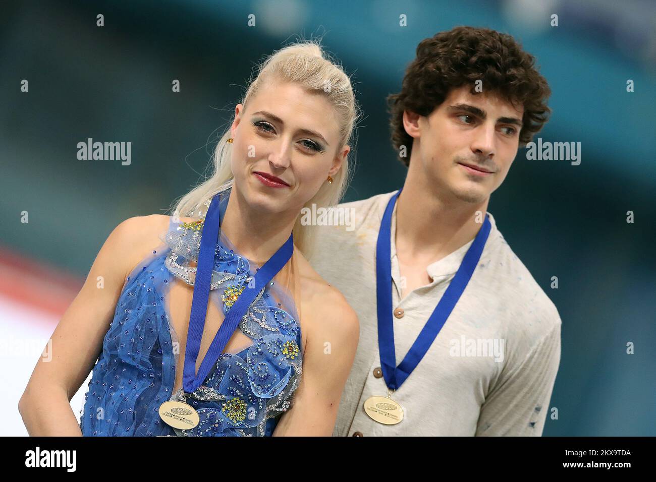 08.12.2018., Zagreb, Croatia - 51st Golden spin in Dom sportova. .Medal ...