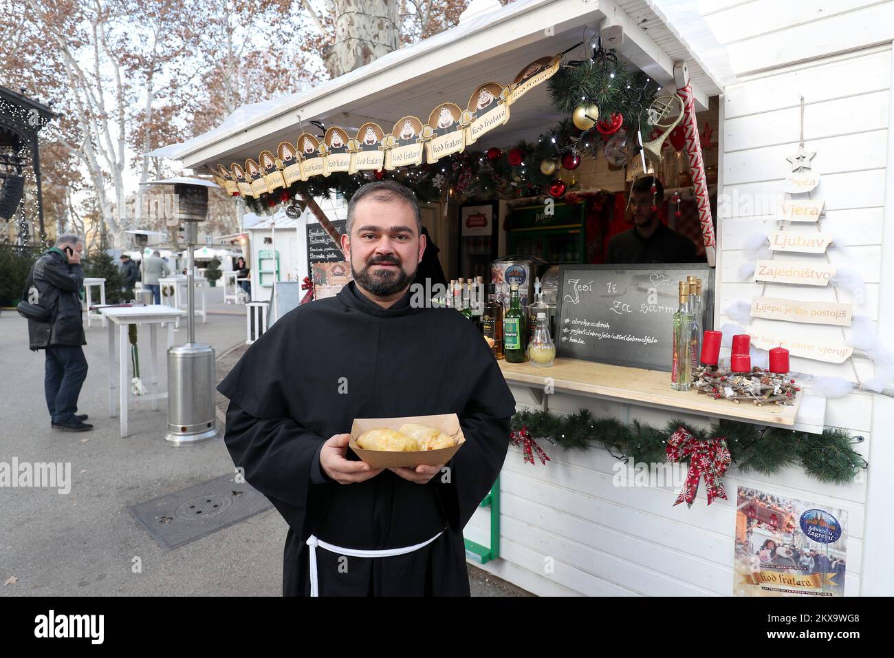 12.12.2018., Zagreb, Croatia - Franciscans of the parish of Saint ...