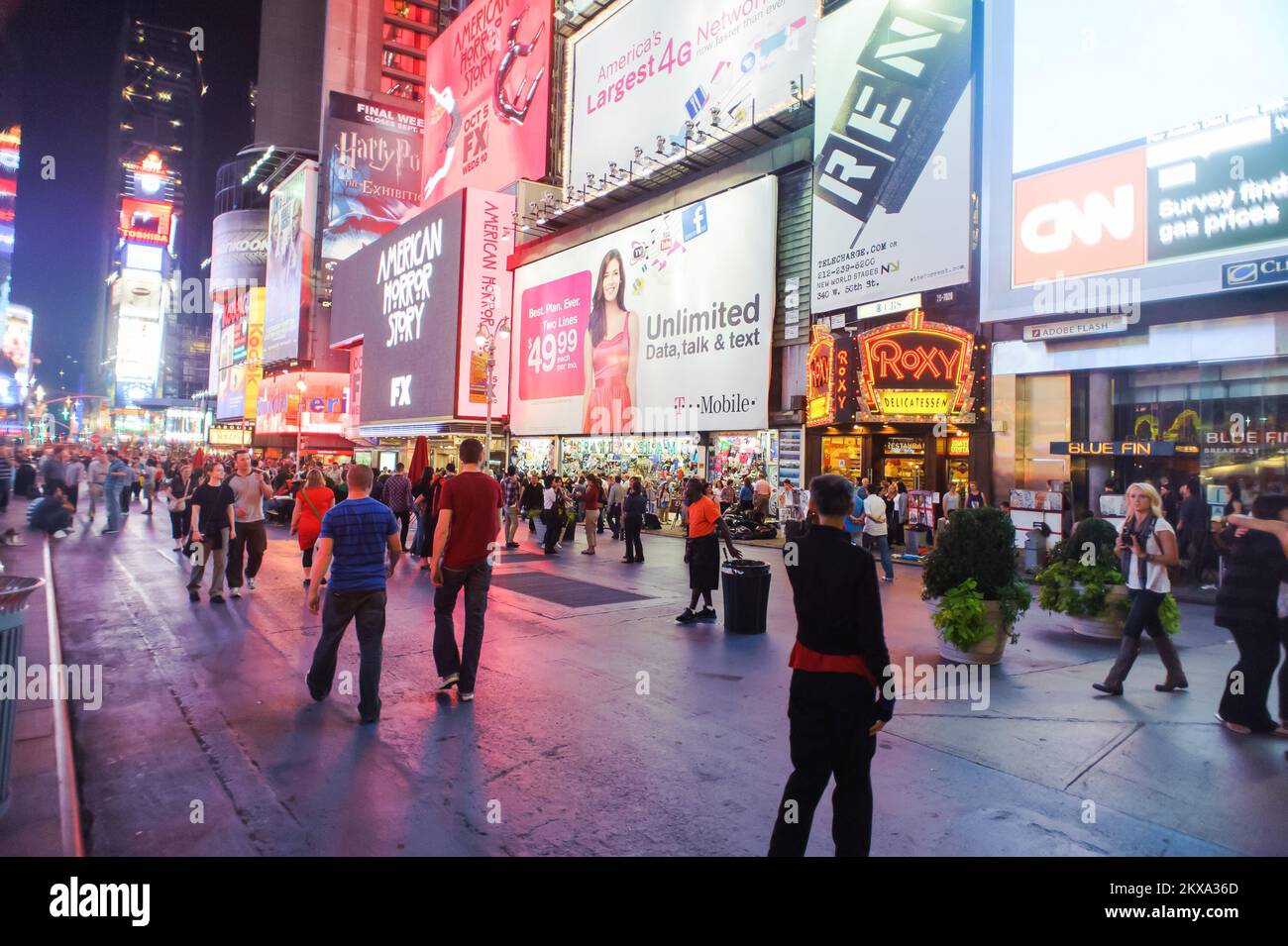 Times square area district neighborhood hi-res stock photography and ...