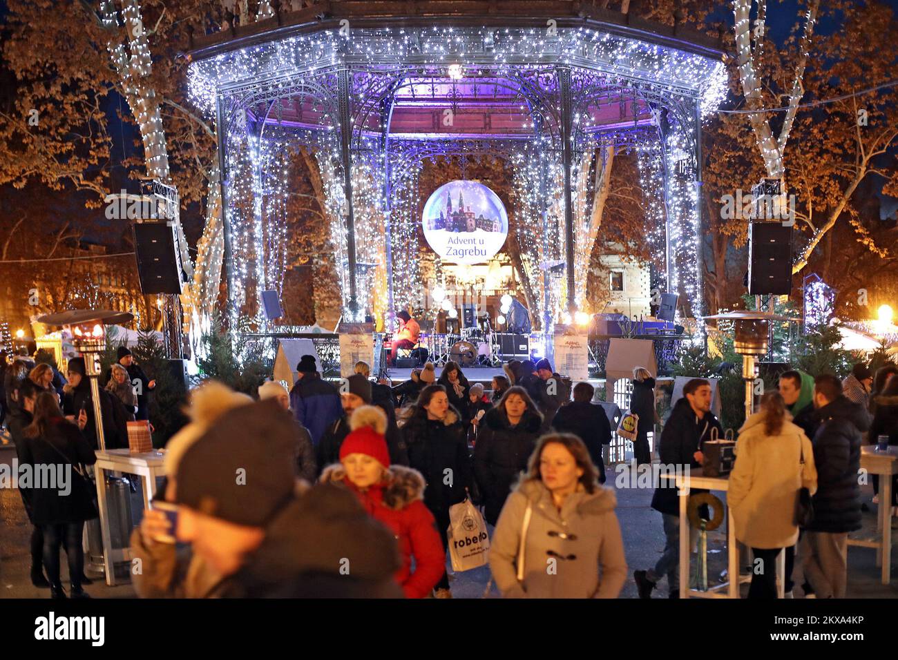 02.01.2019., Zagreb - Advent on Zrinjevac. It is an unavoidable and ...