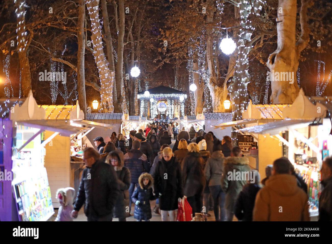 02.01.2019., Zagreb - Advent on Zrinjevac. It is an unavoidable and ...