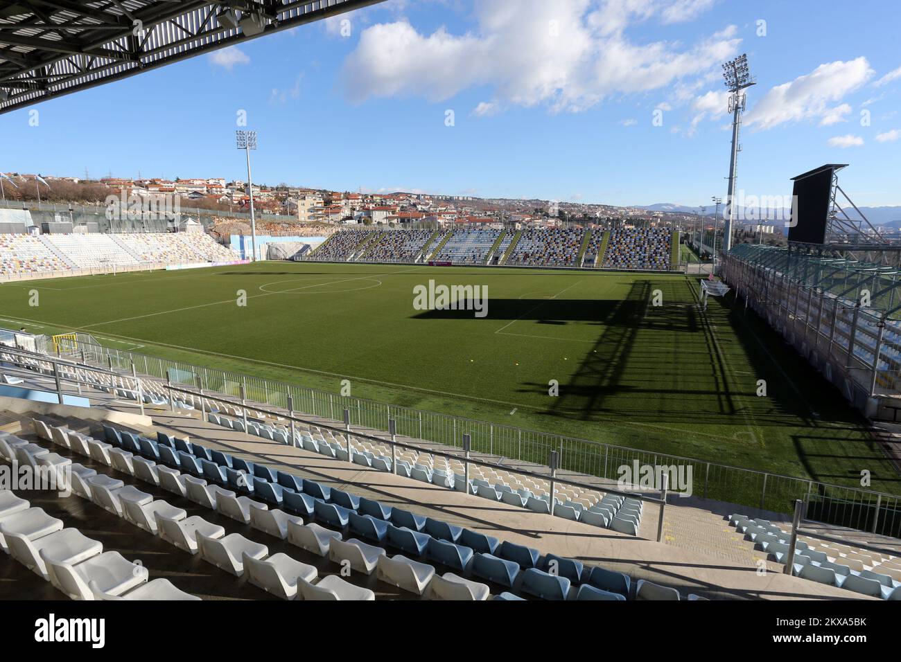 04.01.2019., Rijeka -The stadium of the Croatian Football Club Rijeka ...