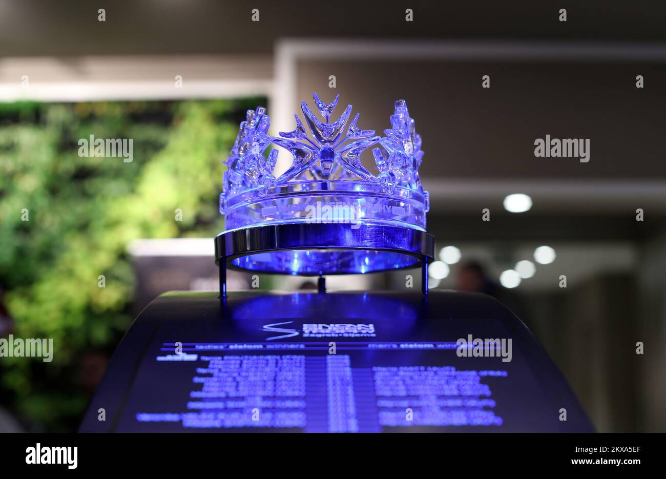 04.01.2019., Zagreb - Snow Queen Trophy, trophy. Photo: Sanjin Strukic ...