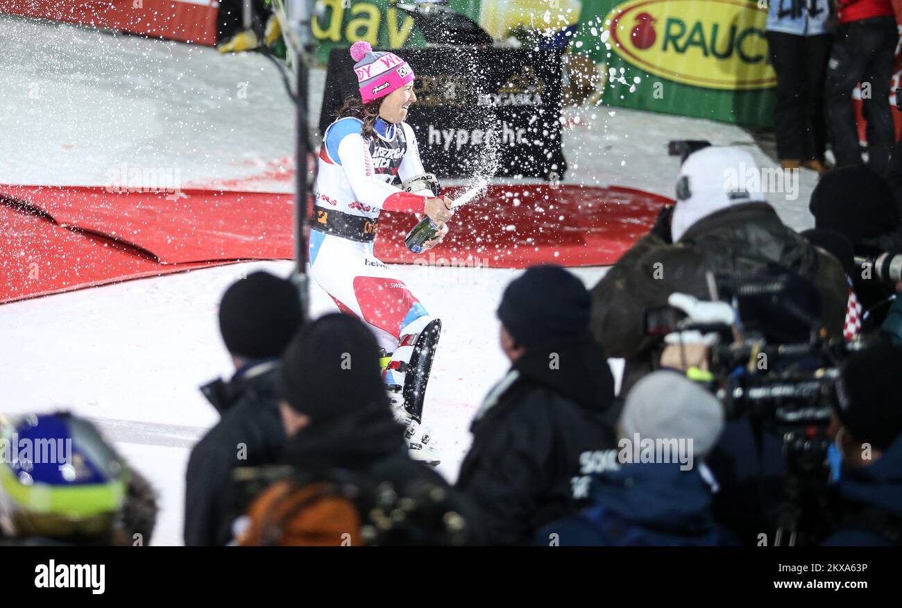 05.01.2019., Croatia, Zagreb - Women's slalom race of Audi FIS Ski ...