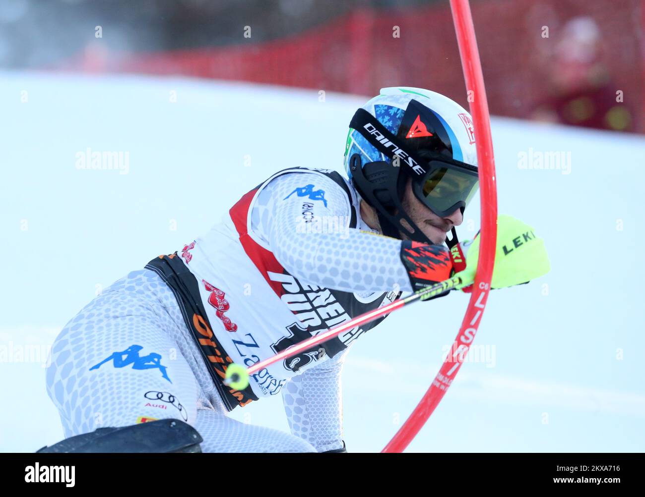 05.01.2019., Croatia, Zagreb - Man's slalom Snow Queen Trophy 2019 race of Audi FIS Ski World ...