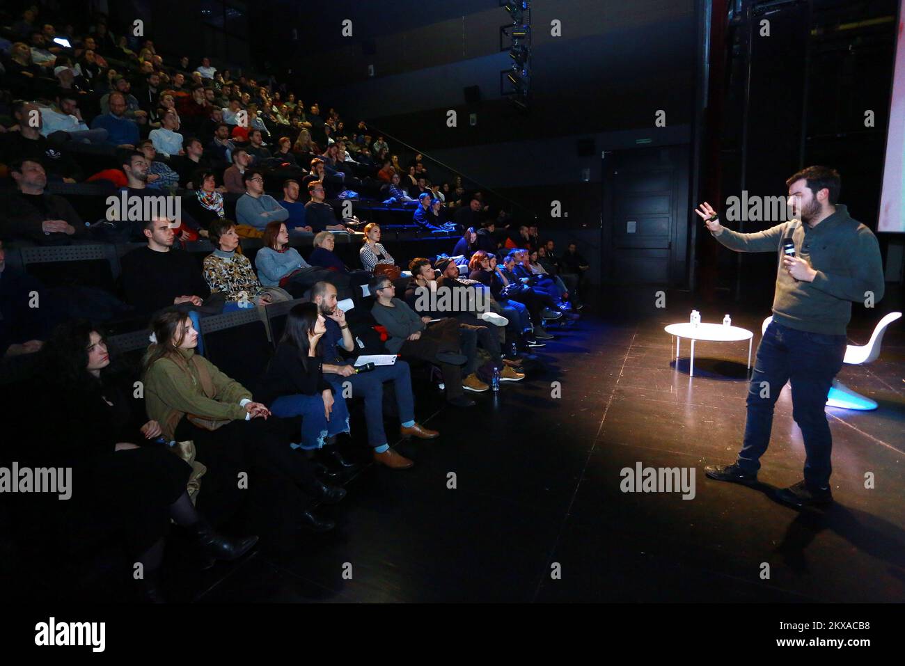 21 1 2019 Zagreb Croatia Mate Rimac Ceo Of Rimac Automobili Hosted At The Sixth