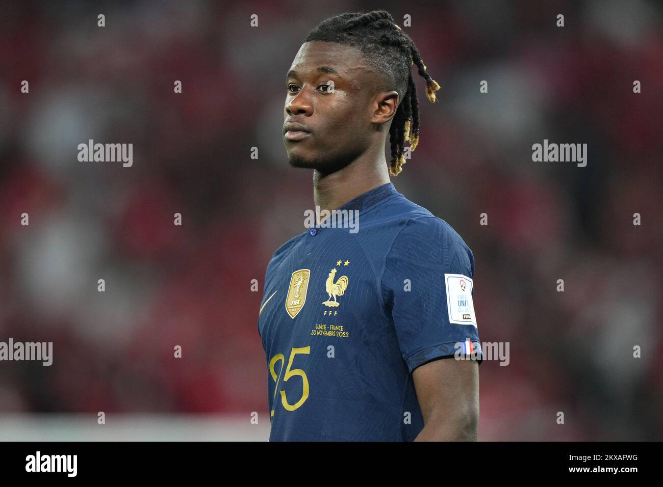 Eduardo Camavinga of France during the FIFA World Cup Qatar 2022 match ...