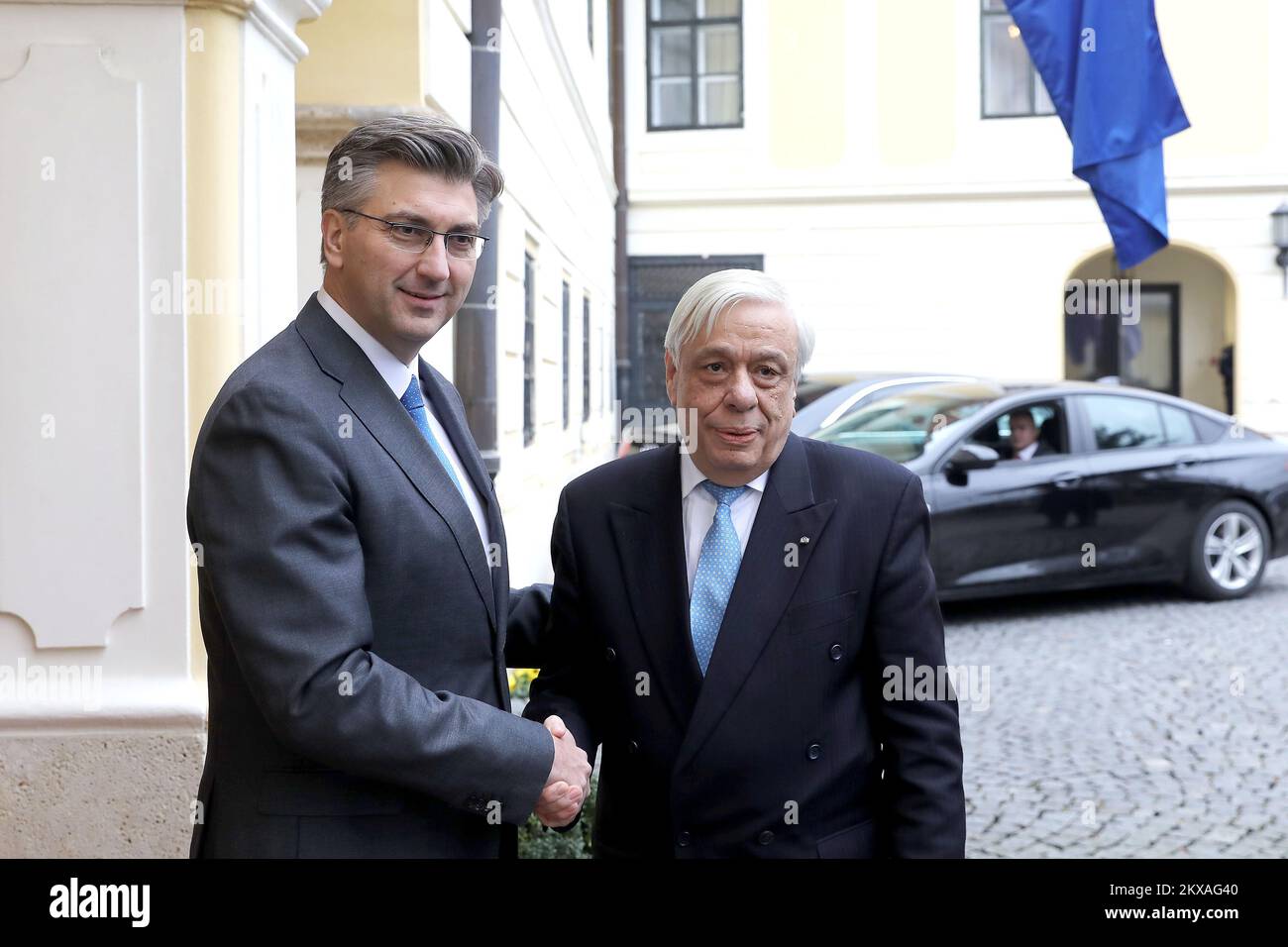 05.02.2019., Zagreb - Croatian Prime minister Andrej Plenkovic met with ...
