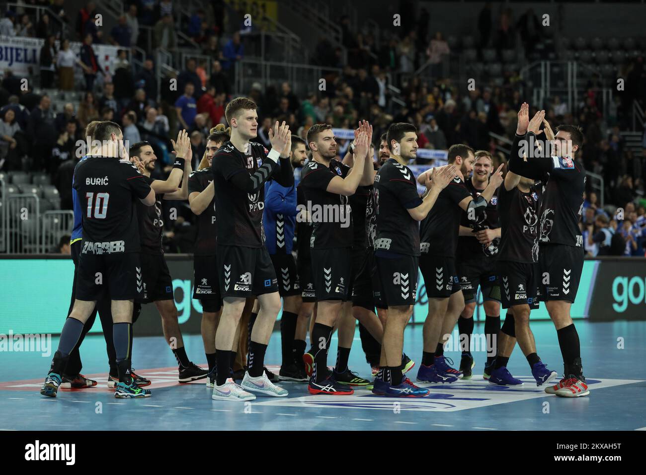 10.02.2019., Arena Zagreb, Zagreb, Croatia - VELUX EHF Champions League ...