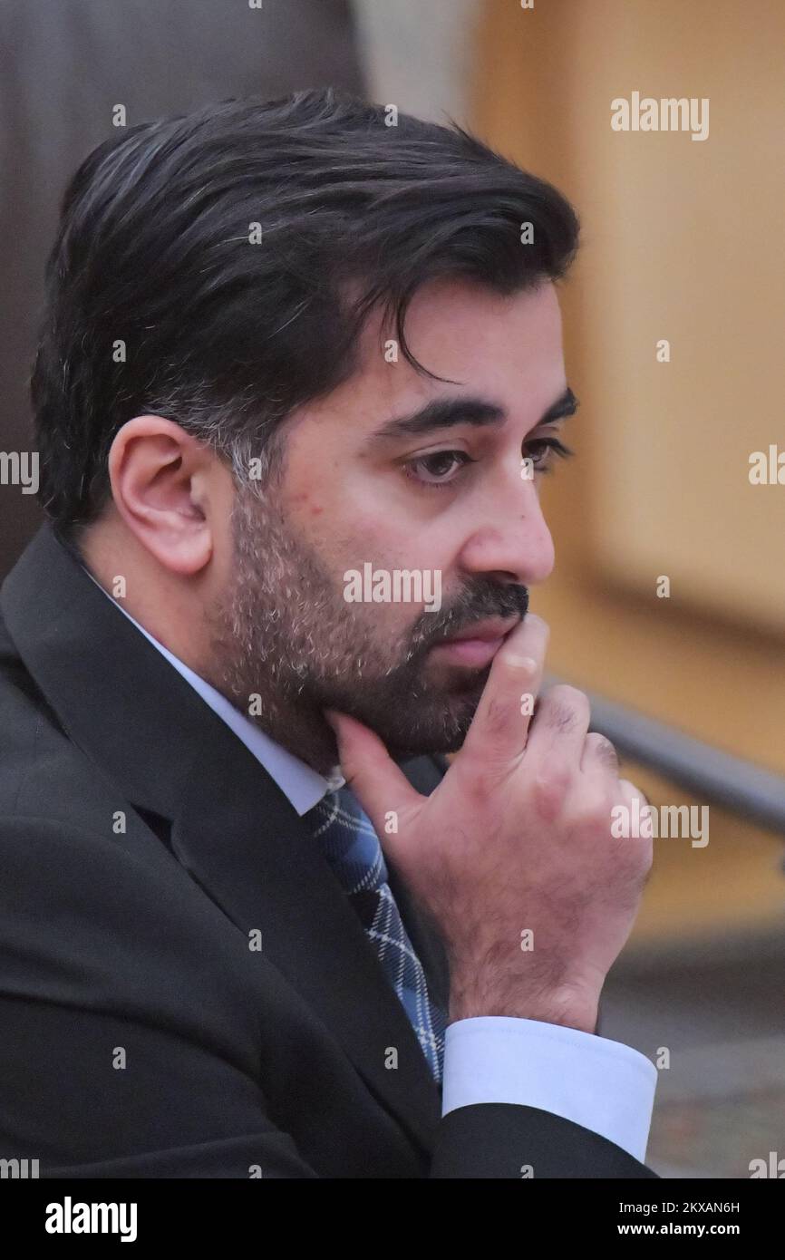 Edinburgh Scotland, UK 30 November 2022. Humza Yousaf, Scottish Cabinet ...
