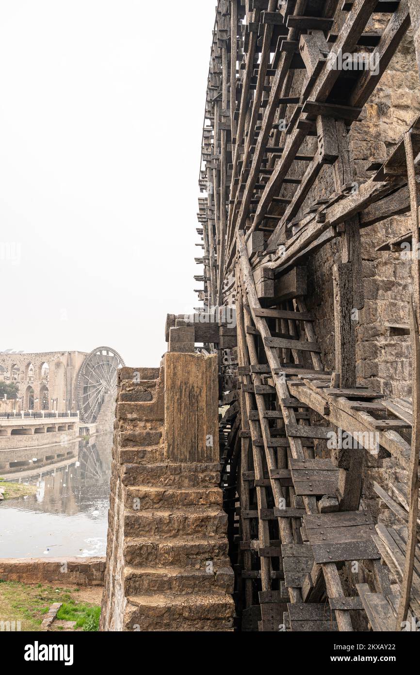 Magnificent Waterwheels of the Past, "the Giant Norias of Hama", Syria ...