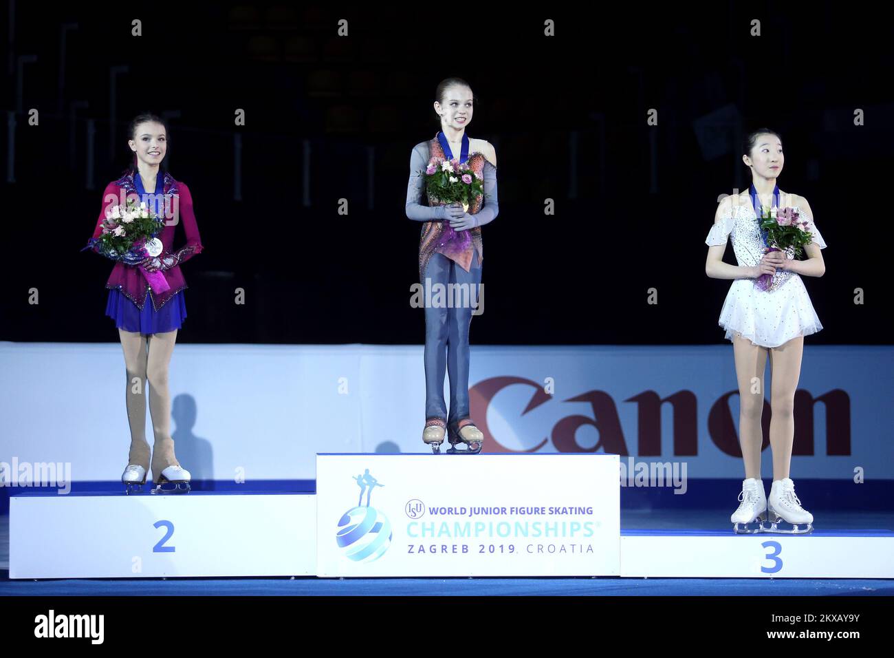09.03.2019., Zagreb, Croatia - ISU World Junior Figure Skating ...