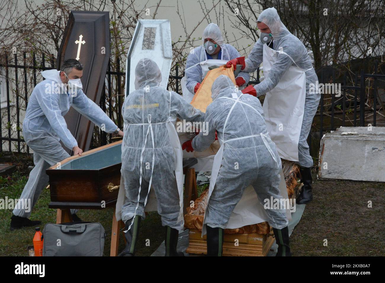12.03.2019., Banja Luka, Bosnia and Herzegovina - The remains of a 21 ...