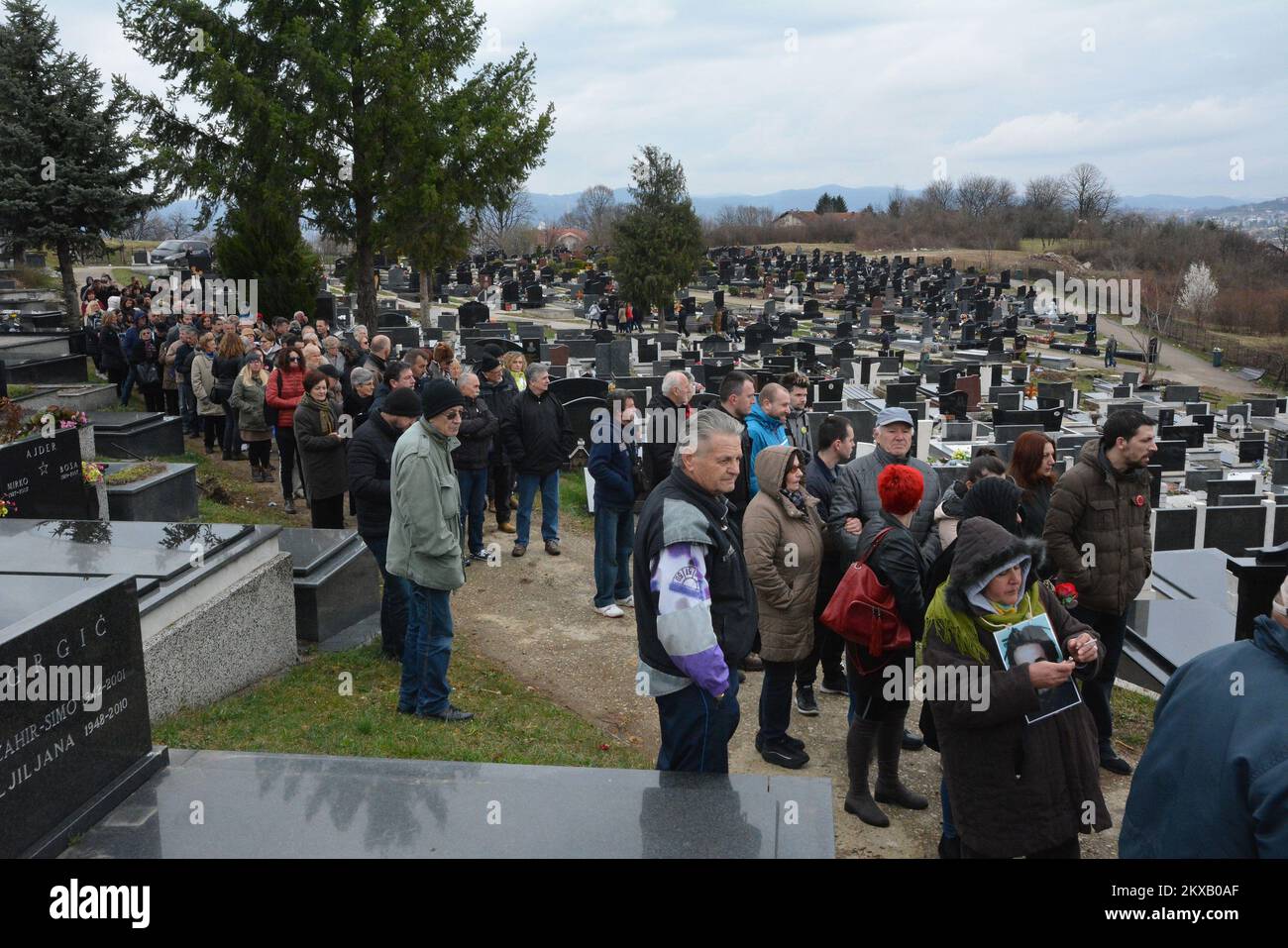 12.03.2019., Banja Luka, Bosnia and Herzegovina - The remains of a 21 ...