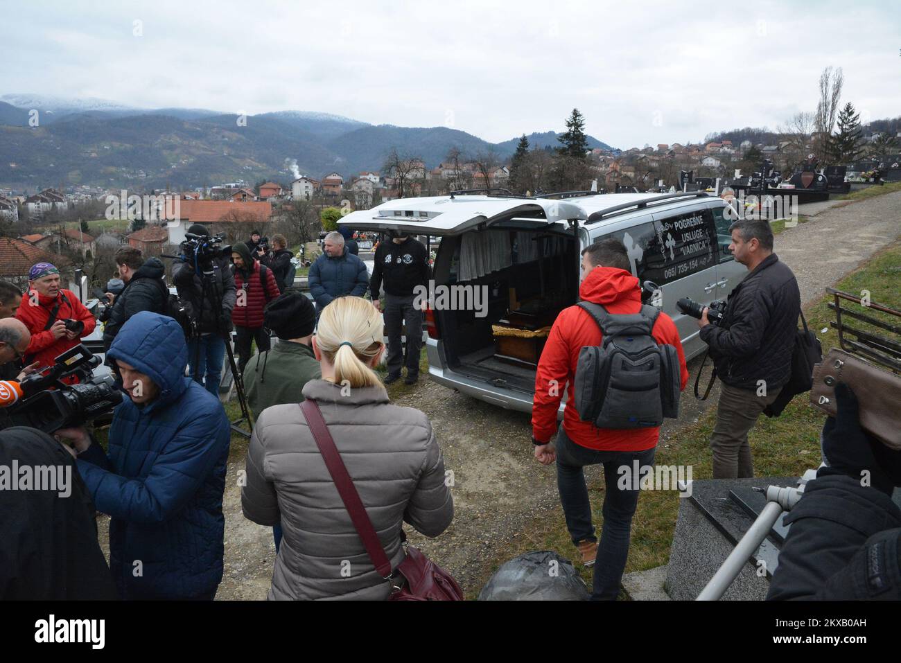 12.03.2019., Banja Luka, Bosnia and Herzegovina - The remains of a 21 ...