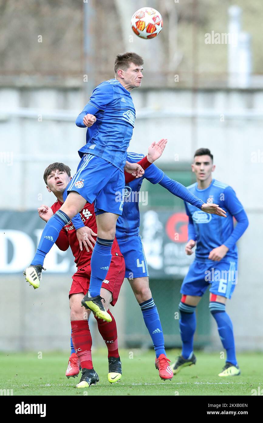12.03.2019., stadium Hitrec Kacian, Zagreb, Croatia - UEFA Youth League ...