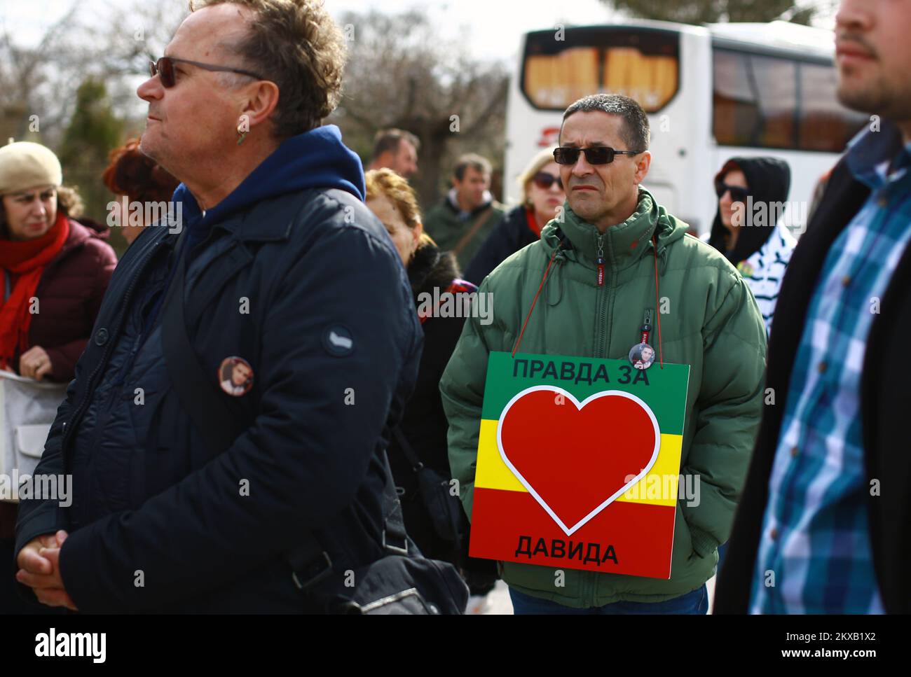 15.03.2019., Wiener Neustadt, Austria - The remains of David Dragicevic ...