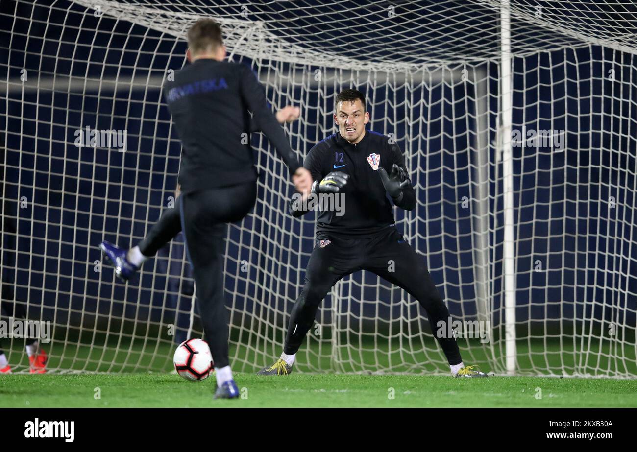 18.03.2019., Zagreb, Croatia - Training of Croatian national football ...