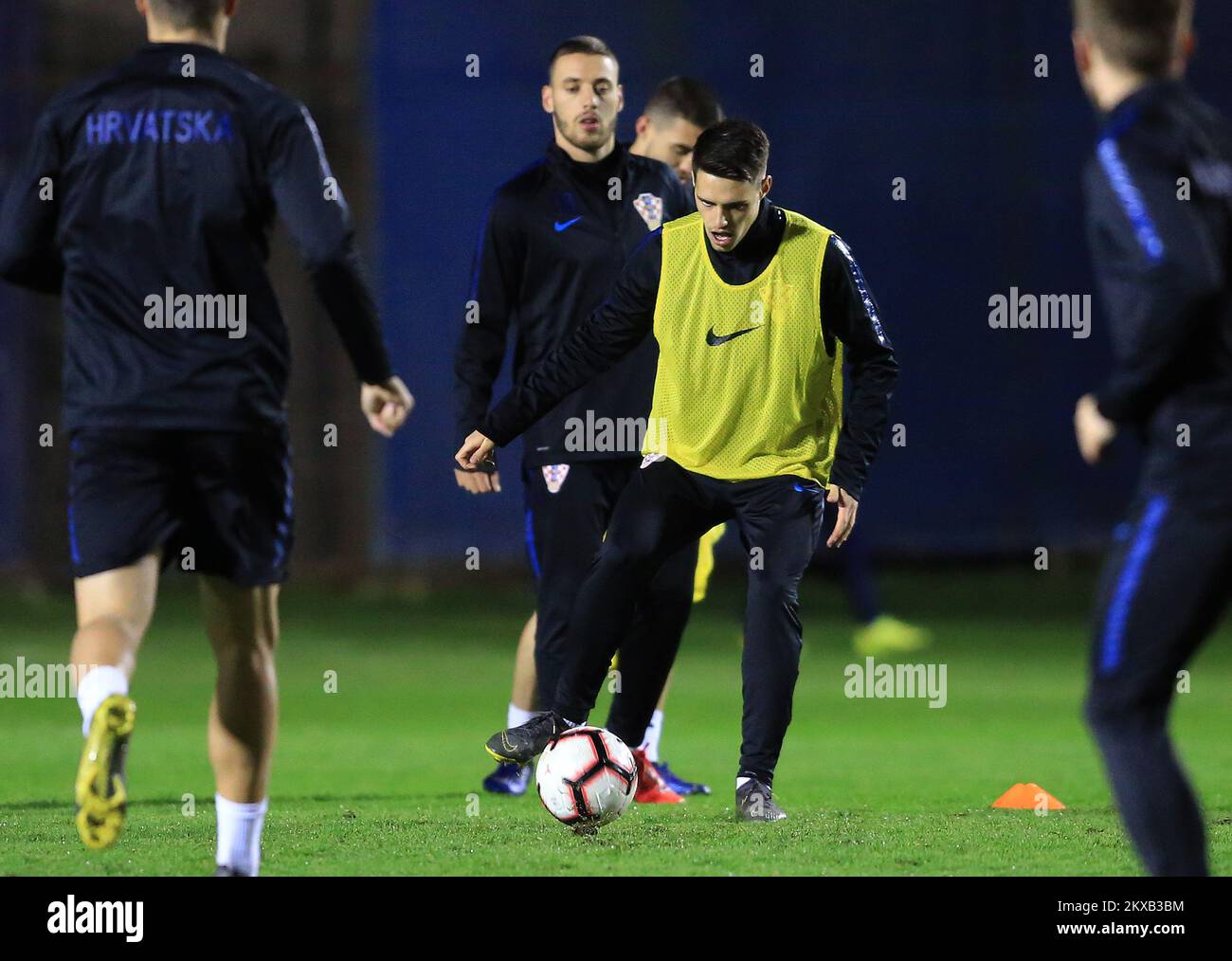 19.03.2019. , Zagreb - On the Hitrec Kacian Stadium Croatian national ...