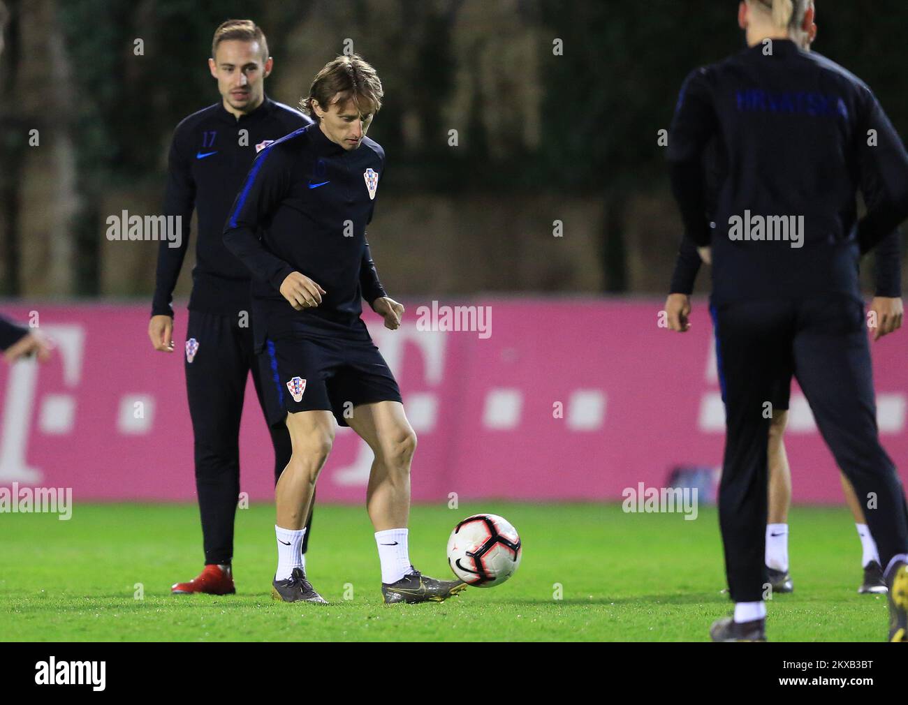 19.03.2019. , Zagreb - On the Hitrec Kacian Stadium Croatian national ...