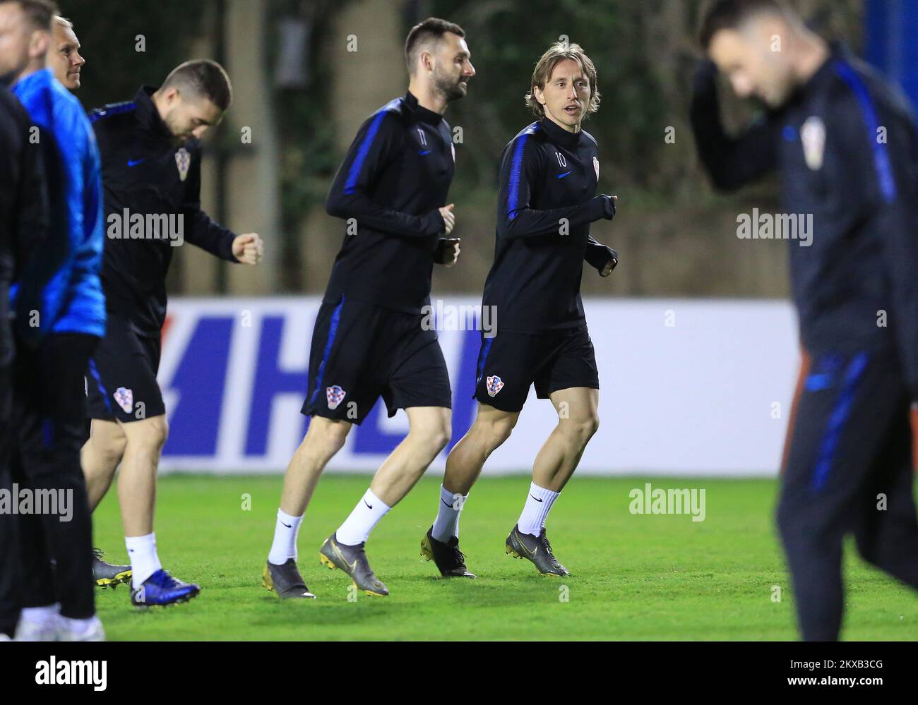 19.03.2019. , Zagreb - On the Hitrec Kacian Stadium Croatian national ...