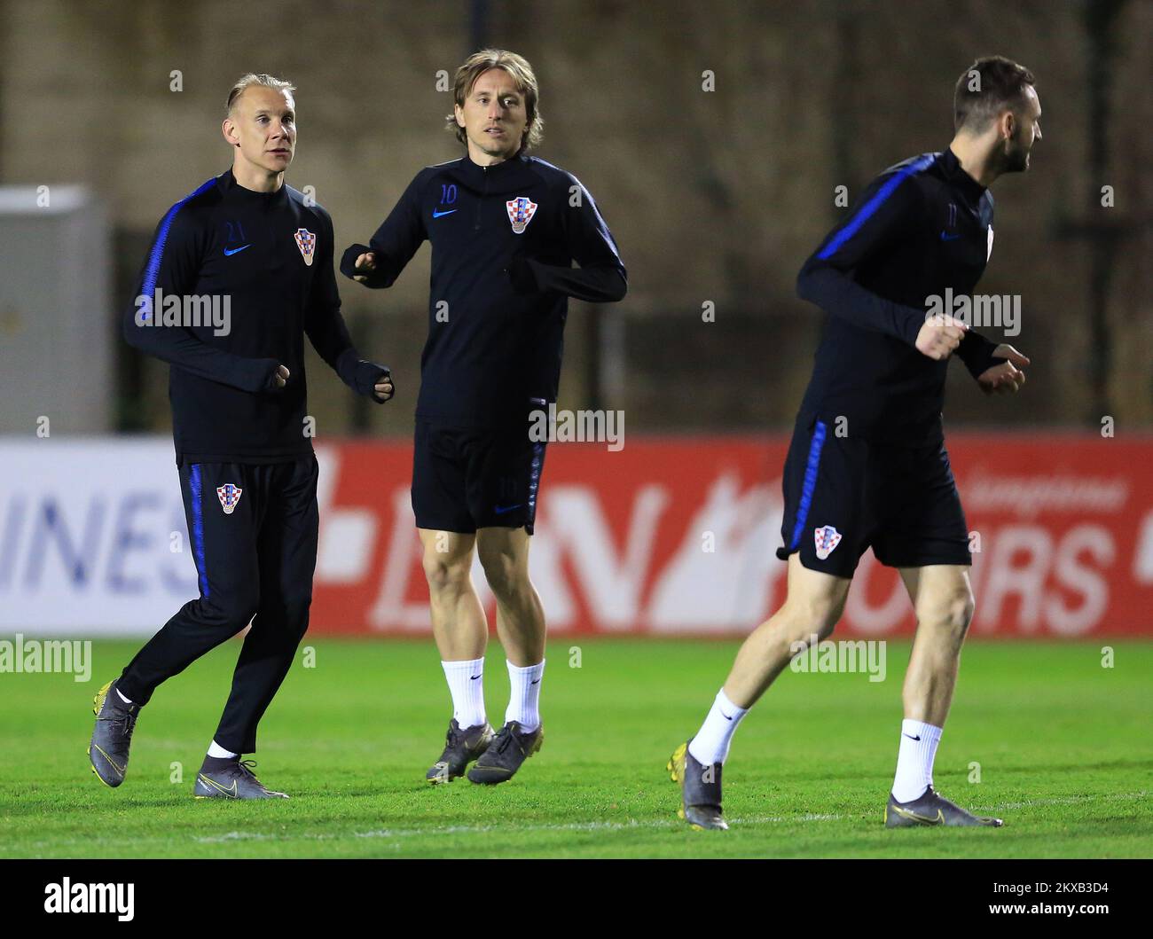 19.03.2019. , Zagreb - On the Hitrec Kacian Stadium Croatian national ...