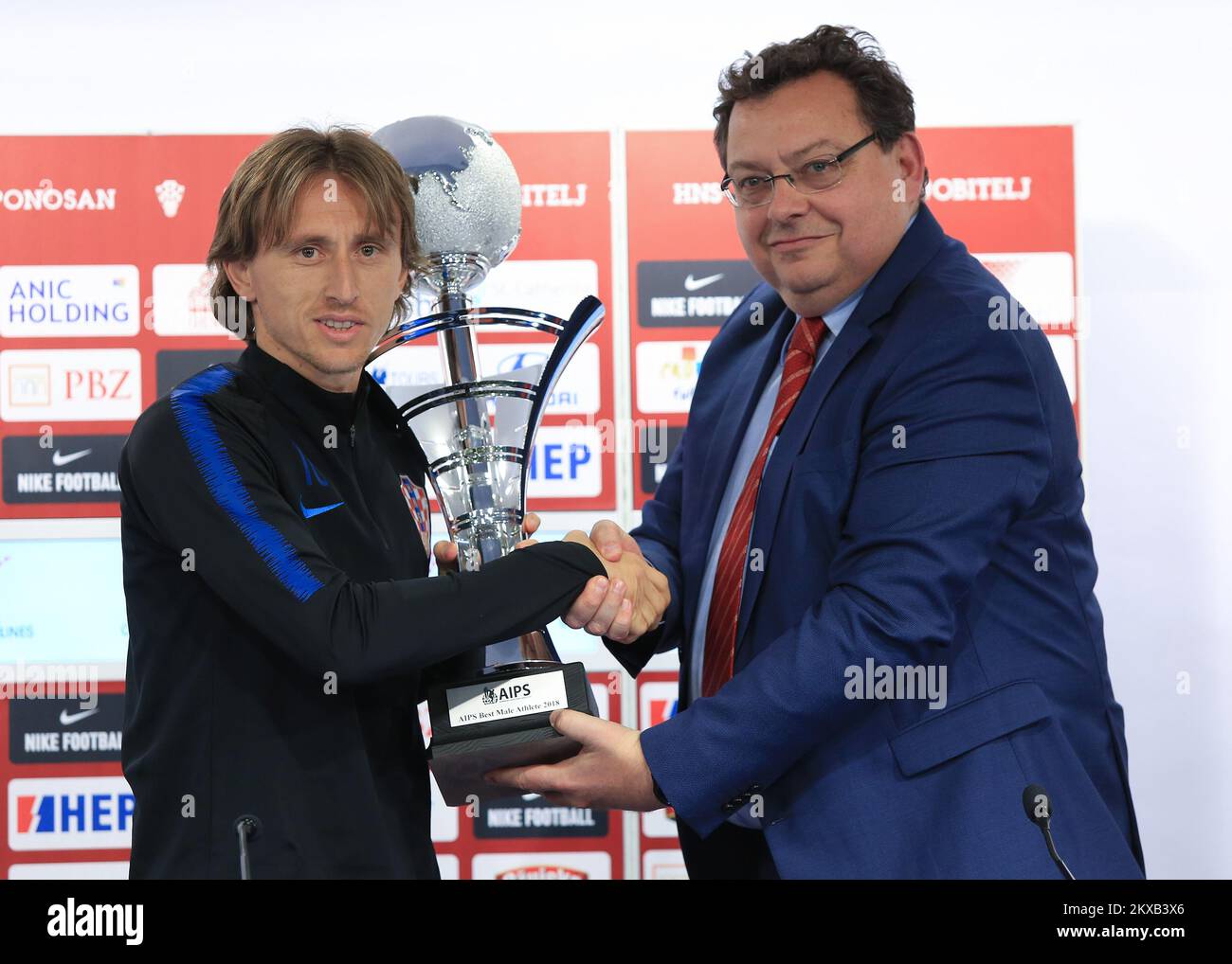 20.03.2019. , Zagreb - Zlatko Dalic and Luka Modric held a press ...