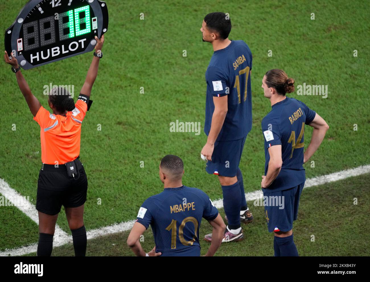 Adrien rabiot mbappe world cup hi-res stock photography and images - Alamy