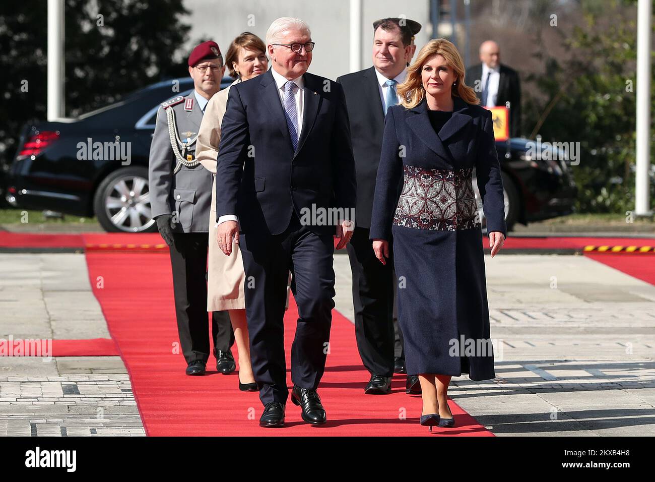 21.03.2019., Zagreb - Croatian President Kolinda Grabar Kitarovic ...