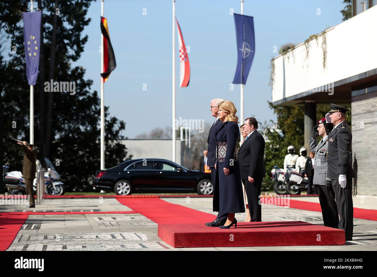 21.03.2019., Zagreb - Croatian President Kolinda Grabar Kitarovic ...