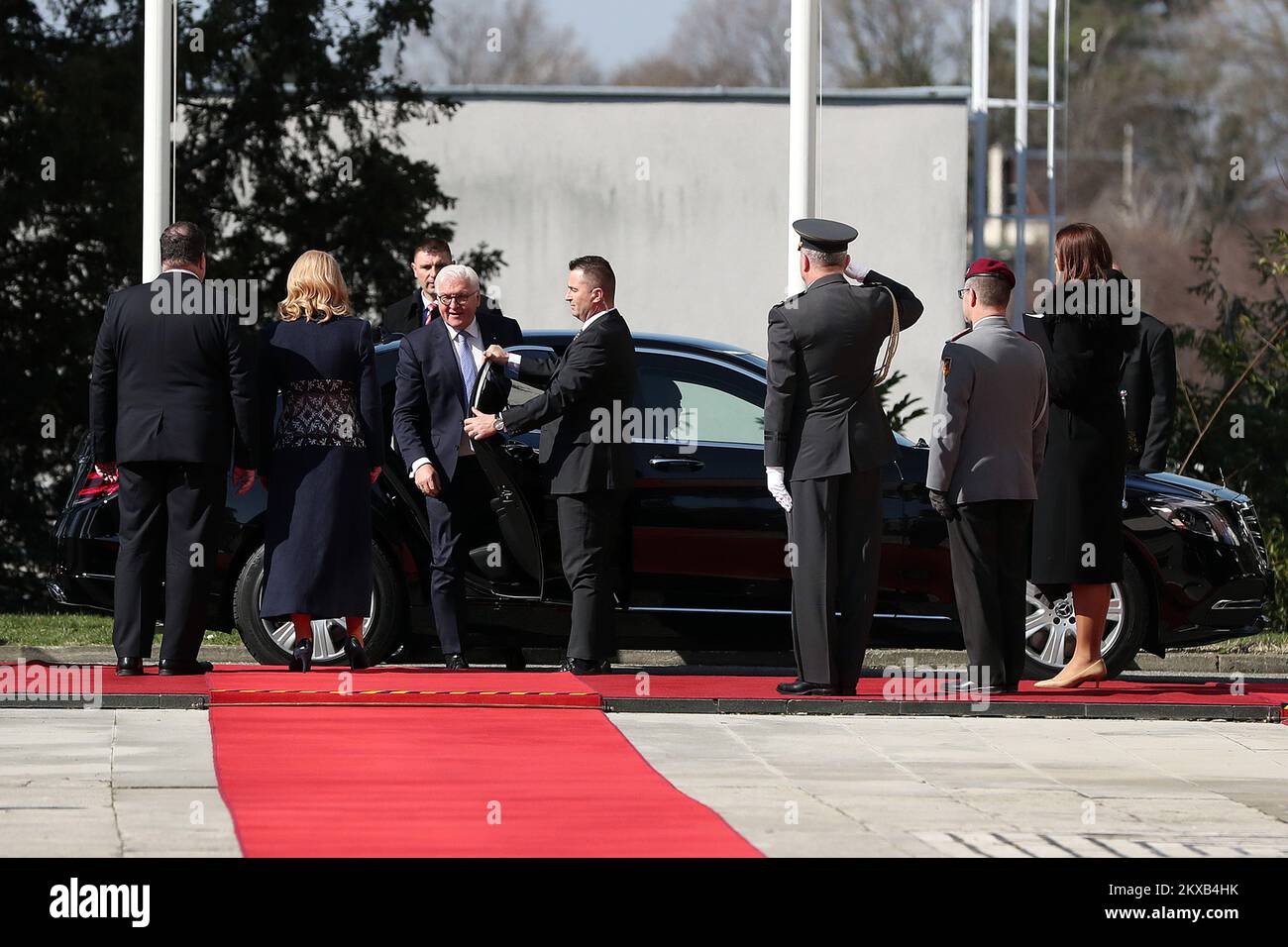 21.03.2019., Zagreb - Croatian President Kolinda Grabar Kitarovic ...