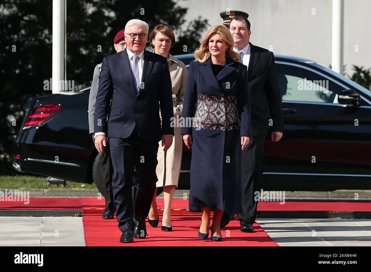 21.03.2019., Zagreb - Croatian President Kolinda Grabar Kitarovic ...
