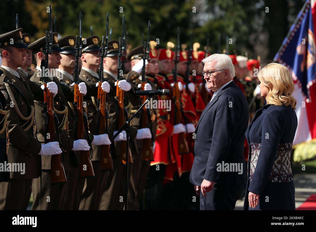 21.03.2019., Zagreb - Croatian President Kolinda Grabar Kitarovic ...